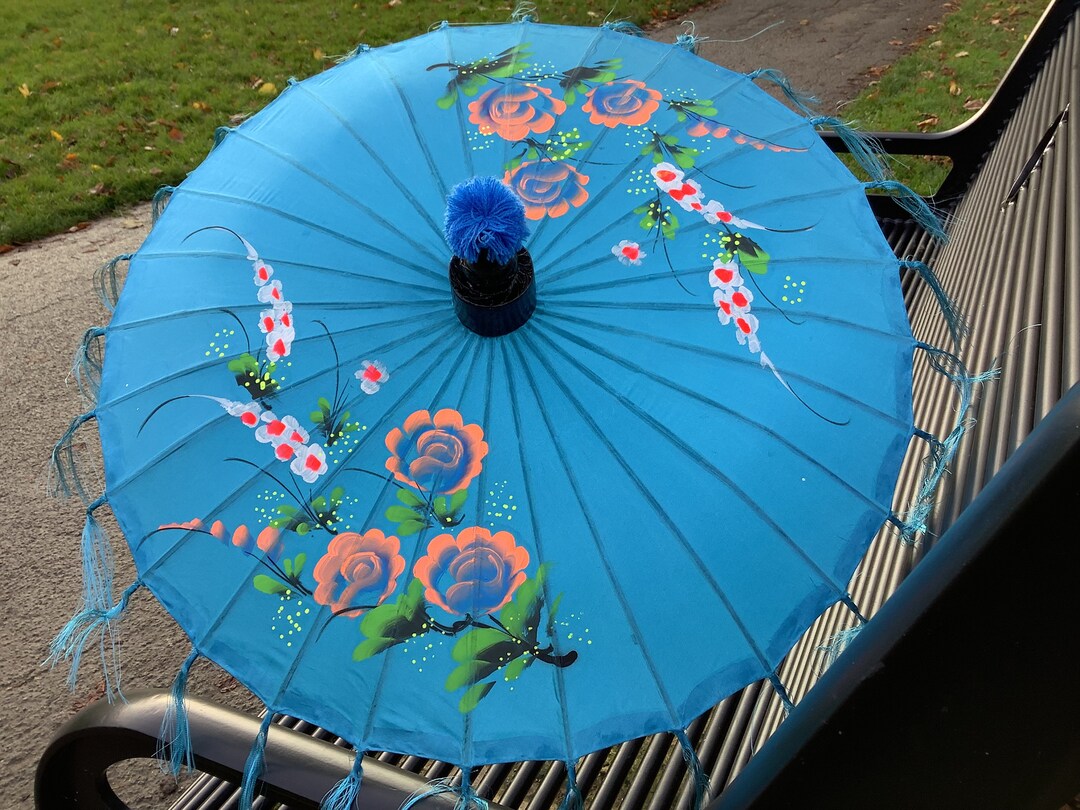 Handmade Traditional Burmese Sun Parasol (pathein), Asian Parasol - Etsy