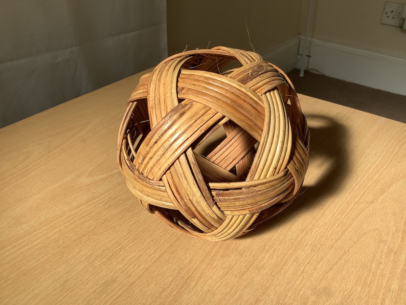 Handmade Burmese Ball chinlone, Made of Cane - Etsy