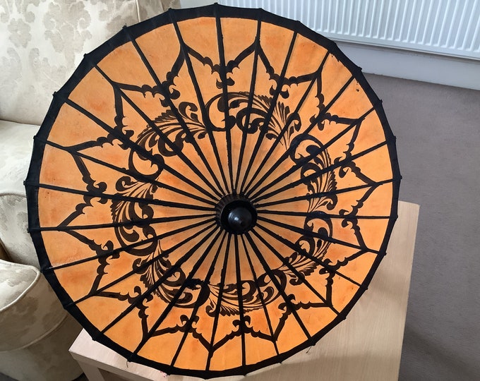 Handmade Traditional Burmese Sun Parasol (pathein), Asian Parasol - Etsy