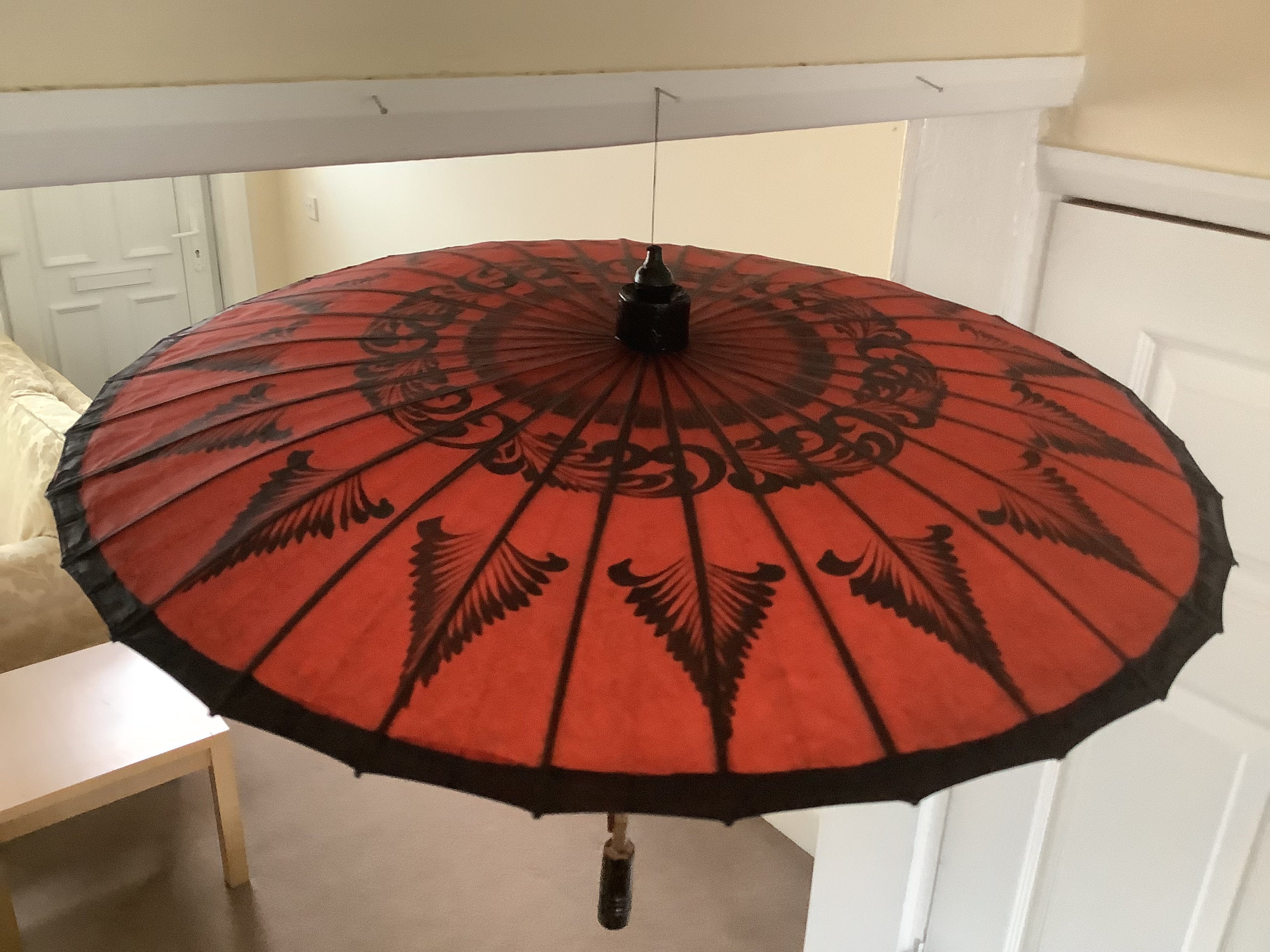 Handmade Traditional Burmese Sun Parasol pathein, Large Asian Parasol ...