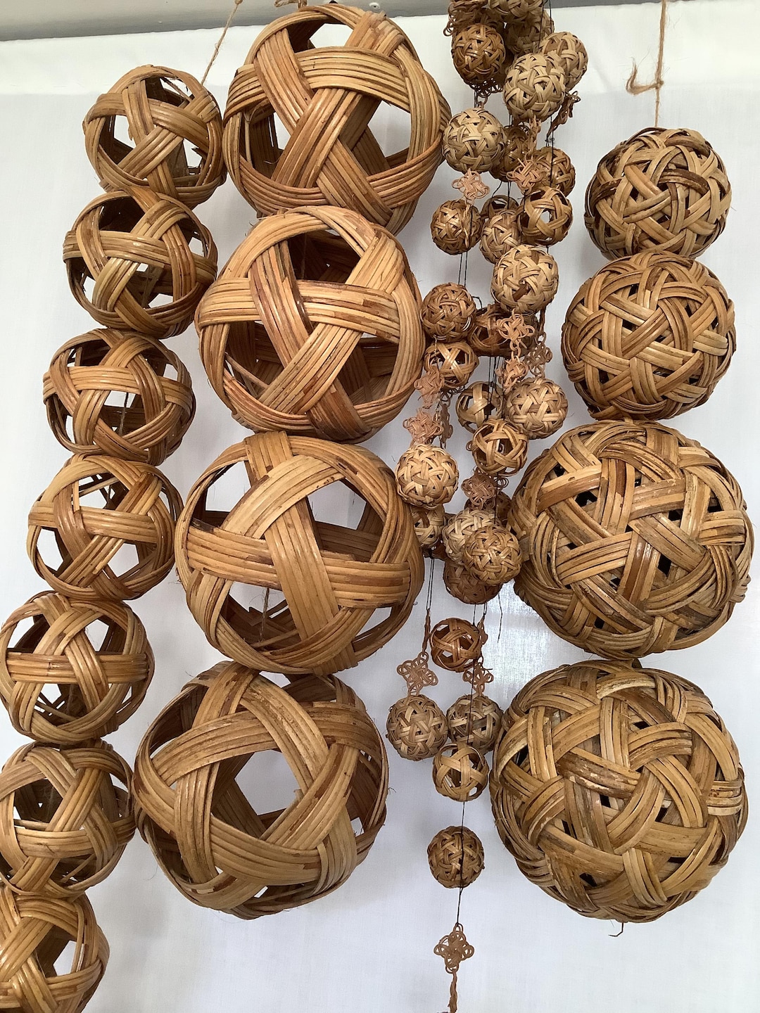 Handmade Burmese Cane Ball (myanmar Chin-lone), Made of Cane. 20 ...