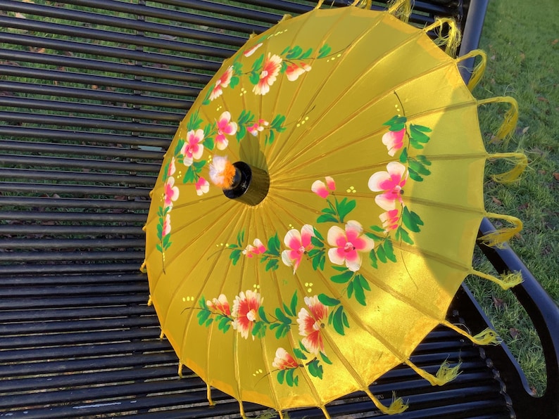 Handmade Traditional Burmese Sun Parasol (pathein), Asian Parasol - Etsy