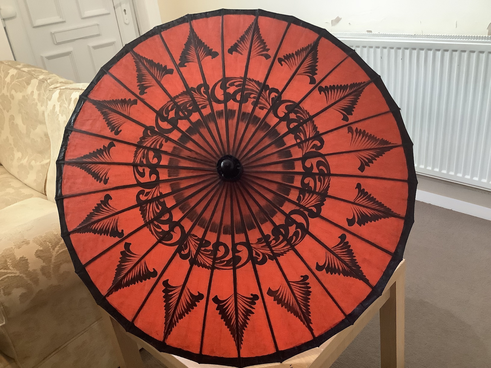 Handmade Traditional Burmese Sun Parasol pathein, Large Asian Parasol ...