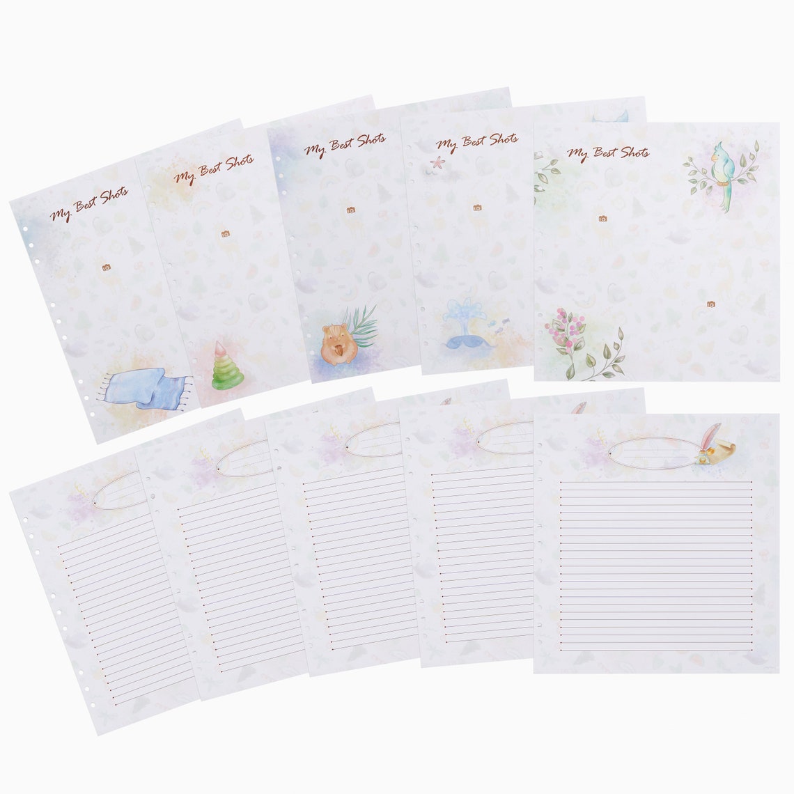 Yulka Crafts Baby Memory Book Extra Pages for Photos and Stories – Baby ...