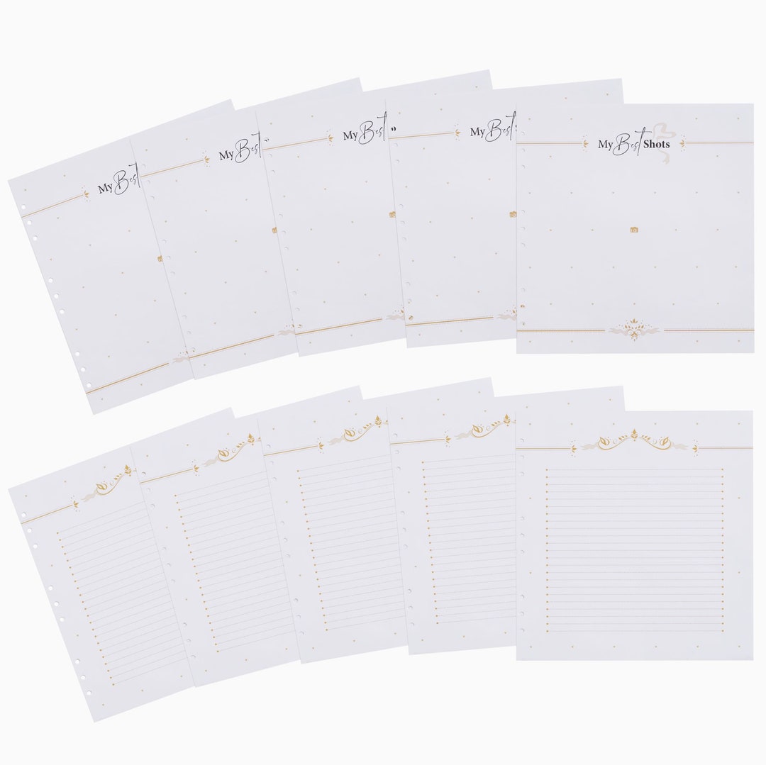 Yulka Crafts Baby Memory Book Extra Pages for Photos and Stories Baby ...