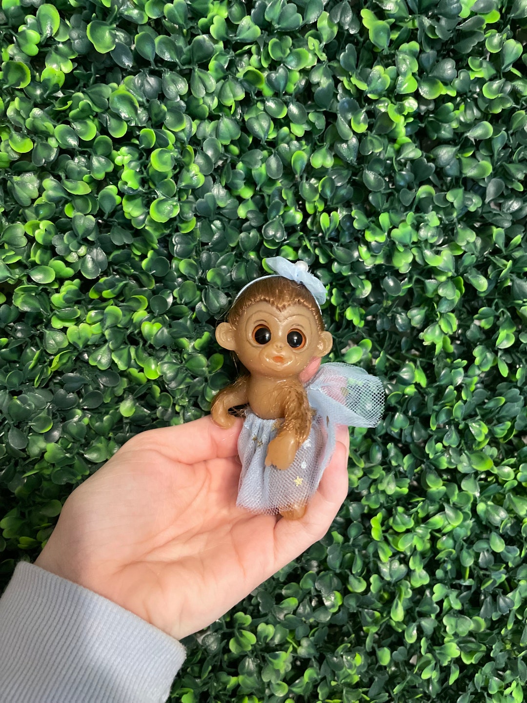 Micro Monkey Twins, Two Baby Monkey Dolls, Mini Twin Monkey Dolls ...