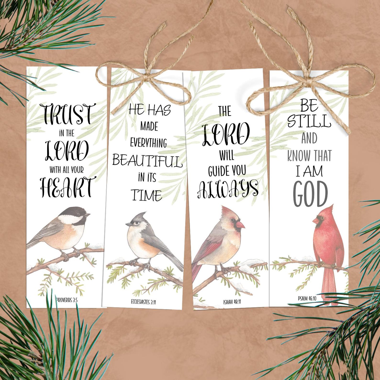 Printable Bible Verse Bookmarks | Printable Bookmarks | Christmas ...