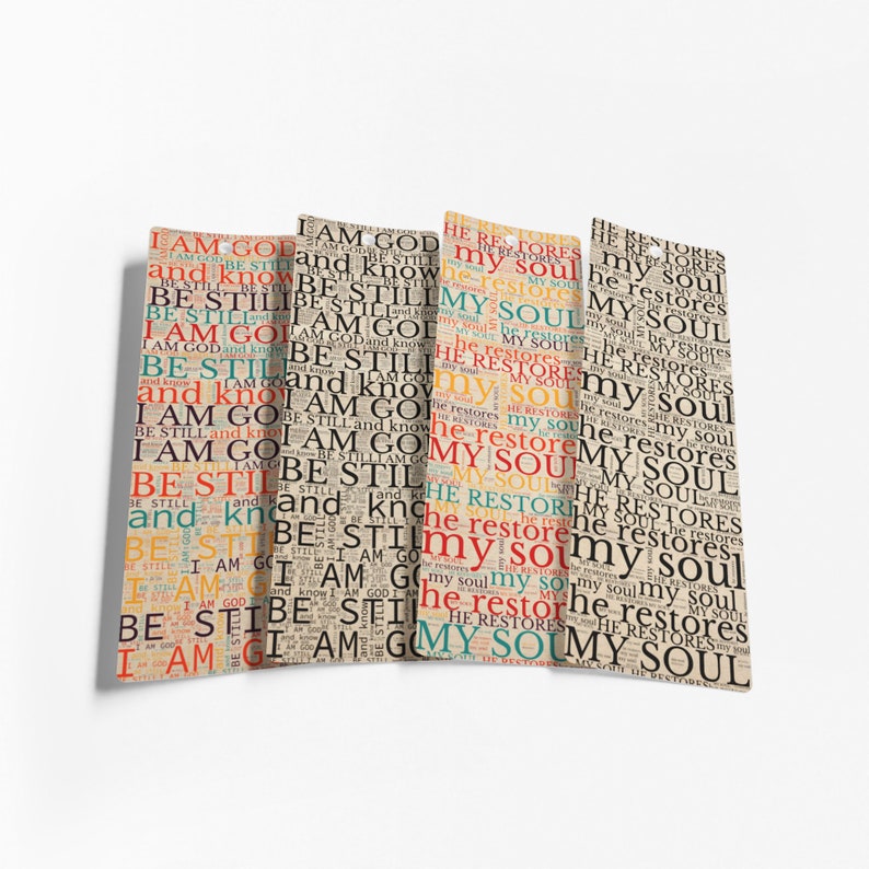 Bible Verse Bookmarks Be Still Printable Bookmark for Bible Journaling ...