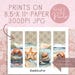 Cute Sea Creature Printable Bookmark Printable Sea Creature Cute ...