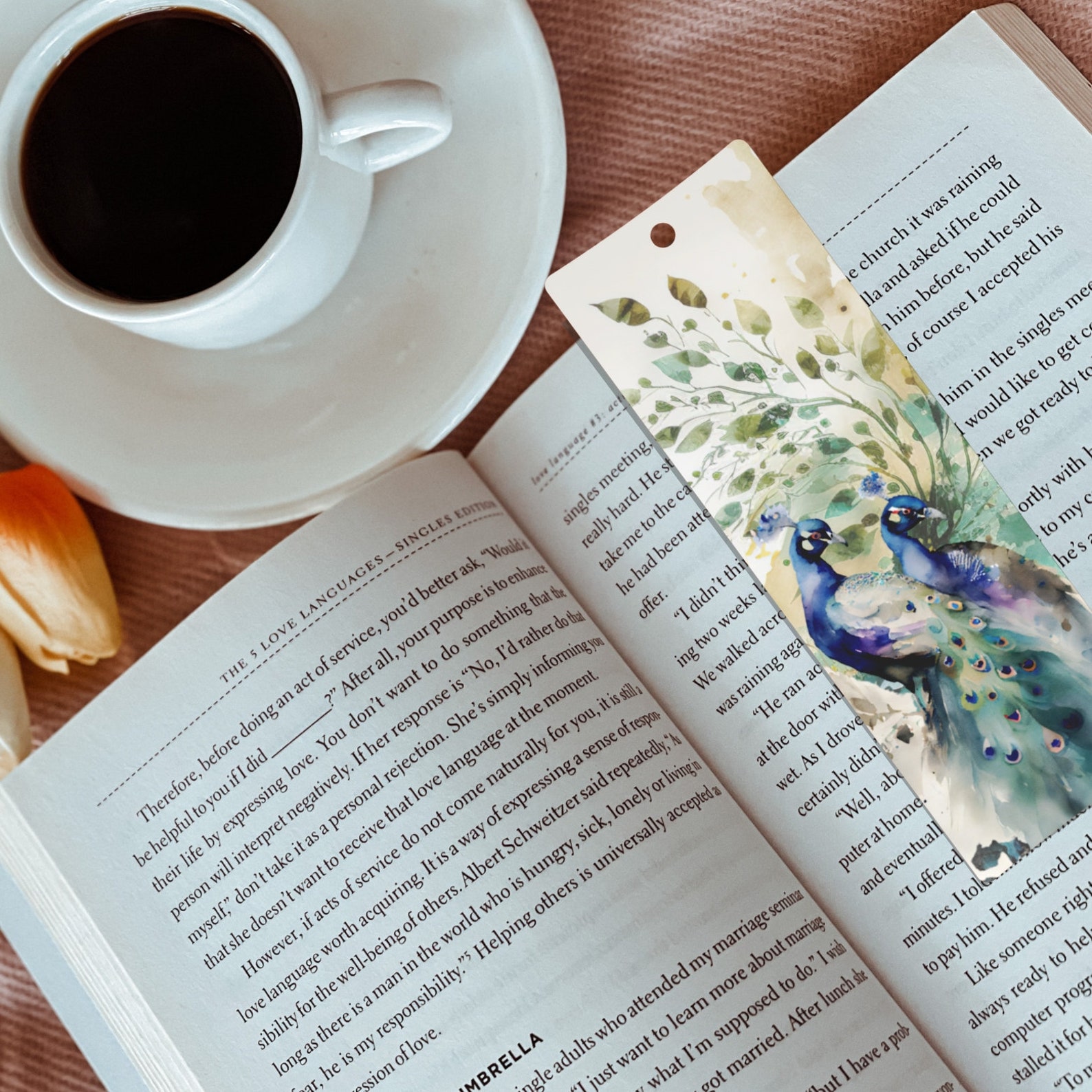 Watercolor Peacock Printable Bookmarks Watercolor Bird Printable ...