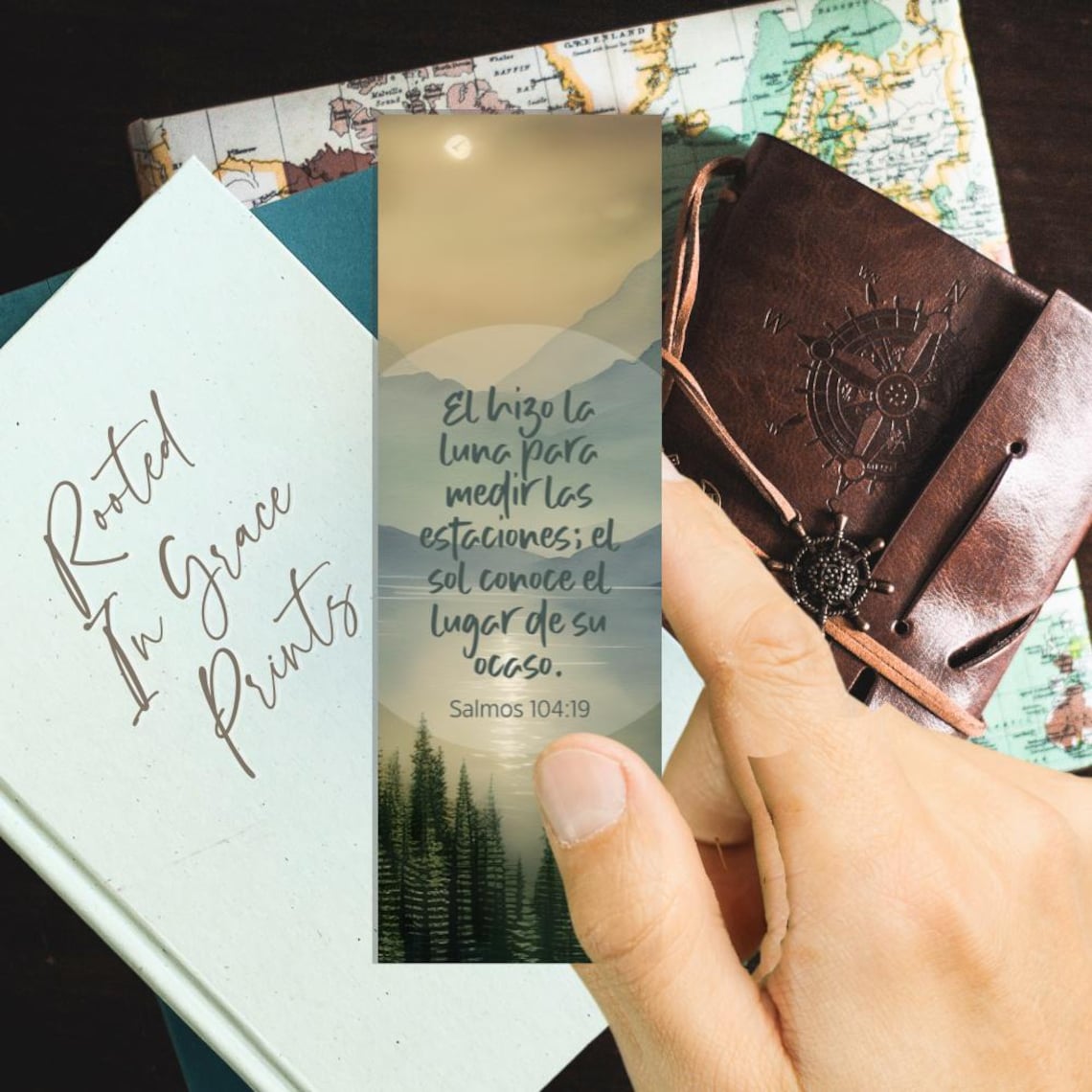 Spanish Bible Verse Printable Scripture Bookmarks Sun and Moon ...