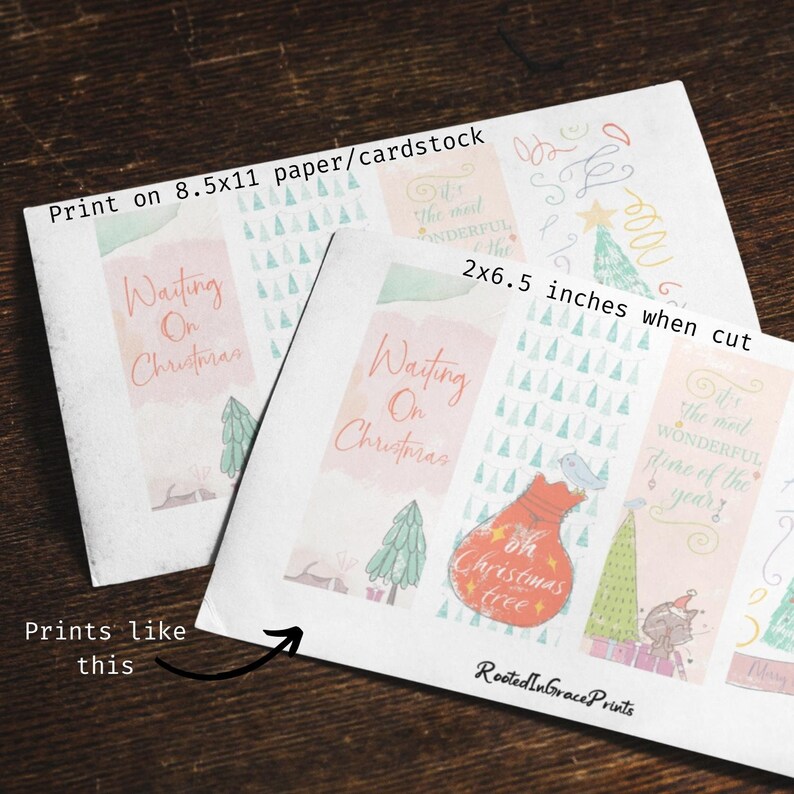 Printable Christmas Bookmarks | Printable Bookmarks | Cat Bookmarks ...