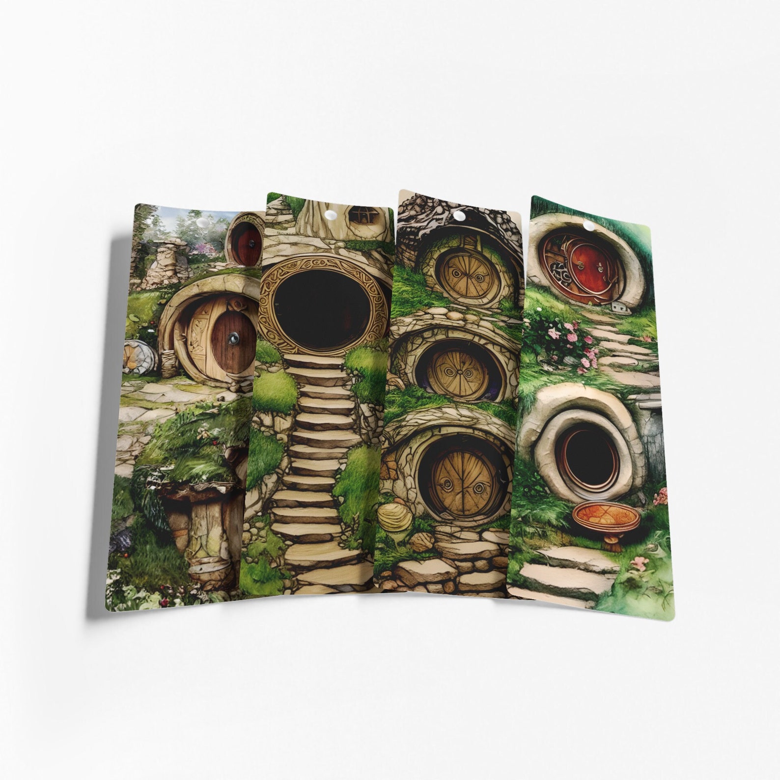 Hobbit Home Printable Bookmarks Lord of the Rings J.R.R Tolkien Art ...