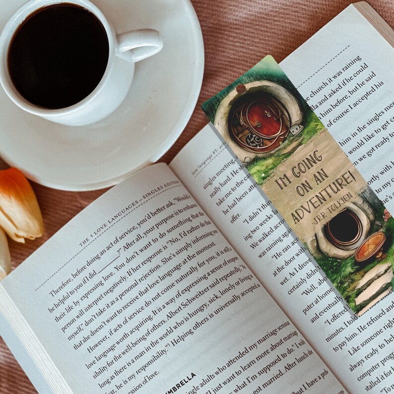 Hobbit Home Printable Bookmarks Lord of the Rings Quotes J.R.R Tolkien ...