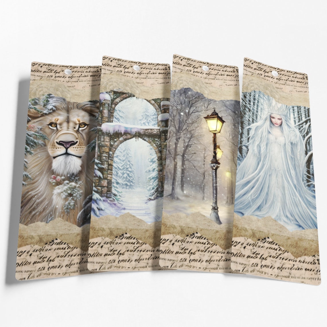 Winter Wonderland Bookmarks | Christmas Printable Bookmarks | Snow ...