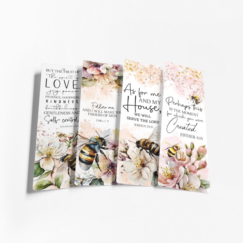 Bible Verse Bookmarks | Christian Printable Bookmark for Bible ...