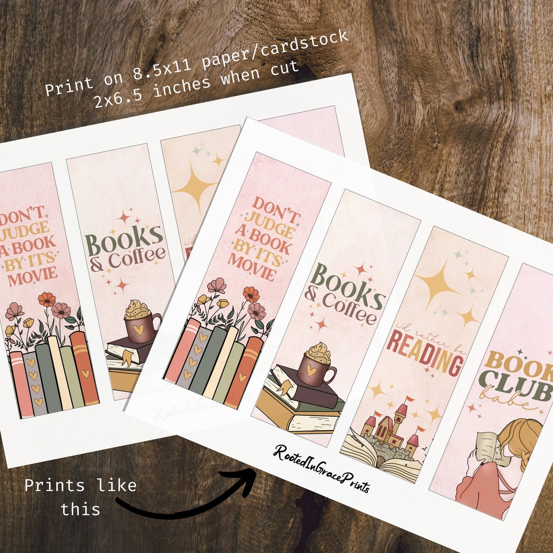 Book Lovers Funny Quotes Bookish Gift for Readers Funny Book Quotes ...