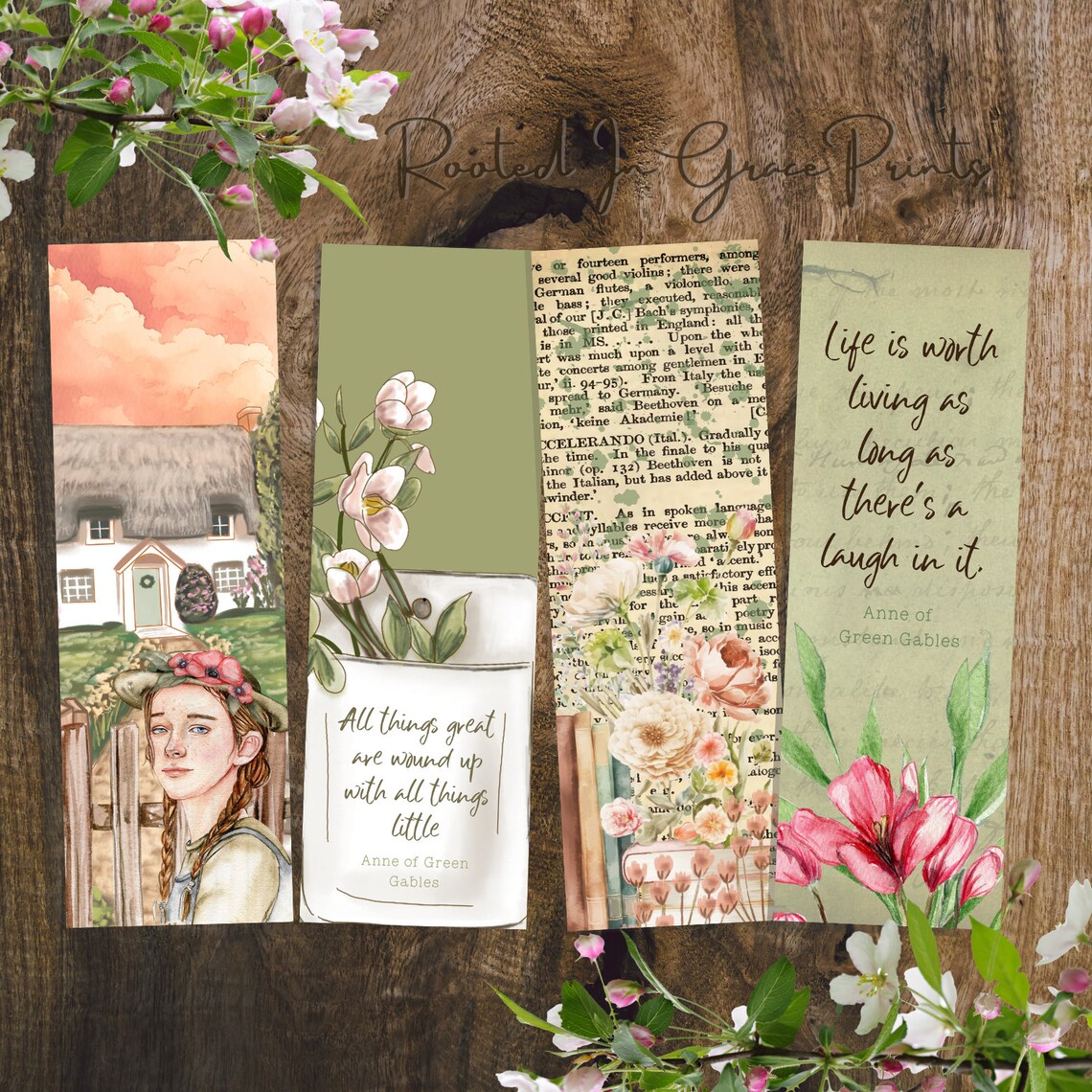 Printable Bookmarks Anne of Green Gables | Anne of Green Gables Quotes ...