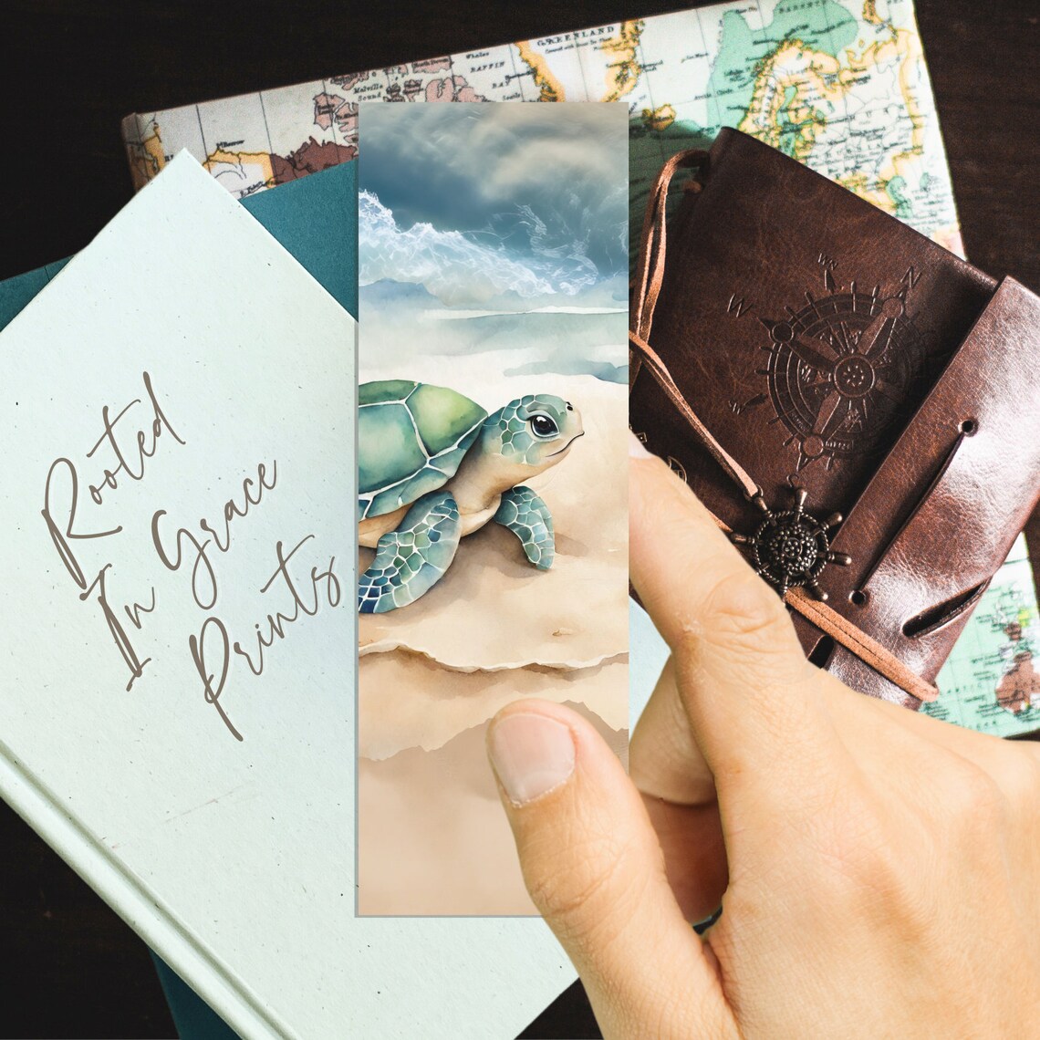 Cute Beach Printable Bookmark Printable Sea Creature Cute Bookmarks for ...