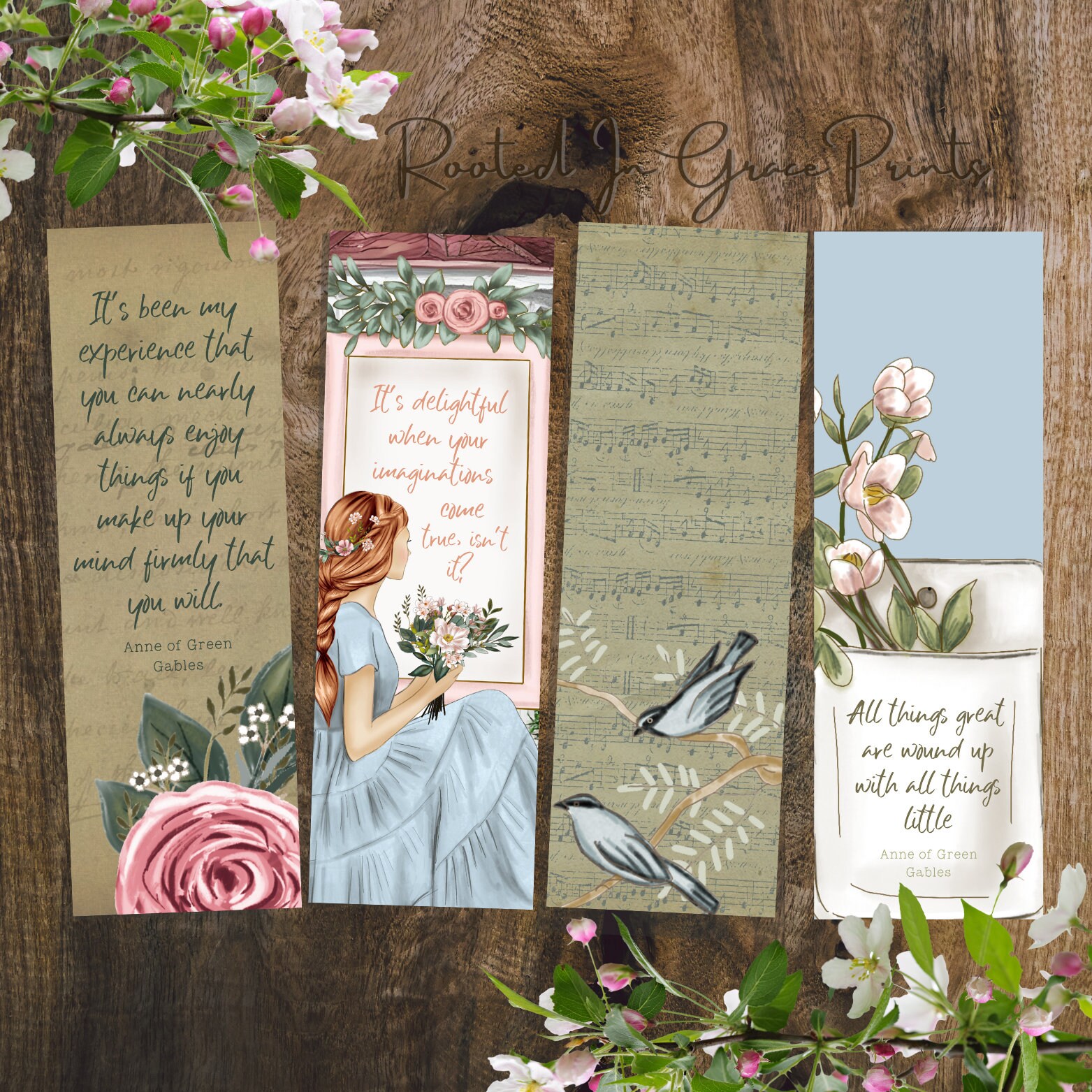 Anne of Green Gables Printable Bookmarks Anne of Green Gables Quotes ...