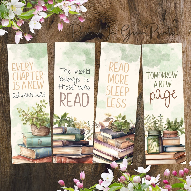 Quote Bookmarks - Etsy