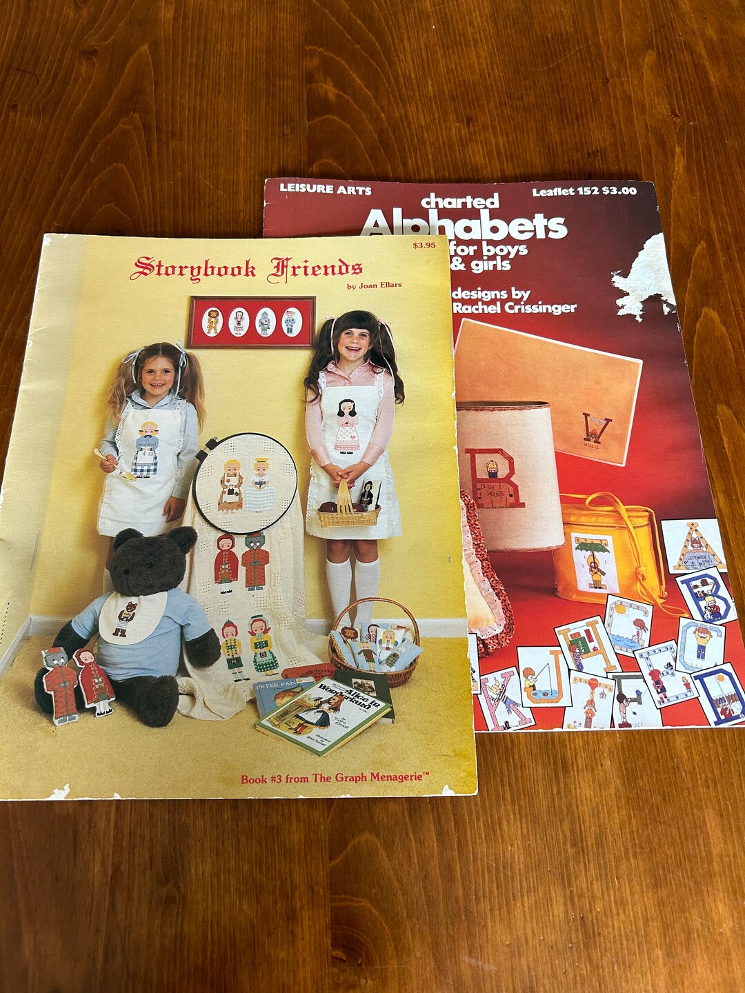 Alphabet and Fairy Tale Embroidery Pattern Books - Etsy
