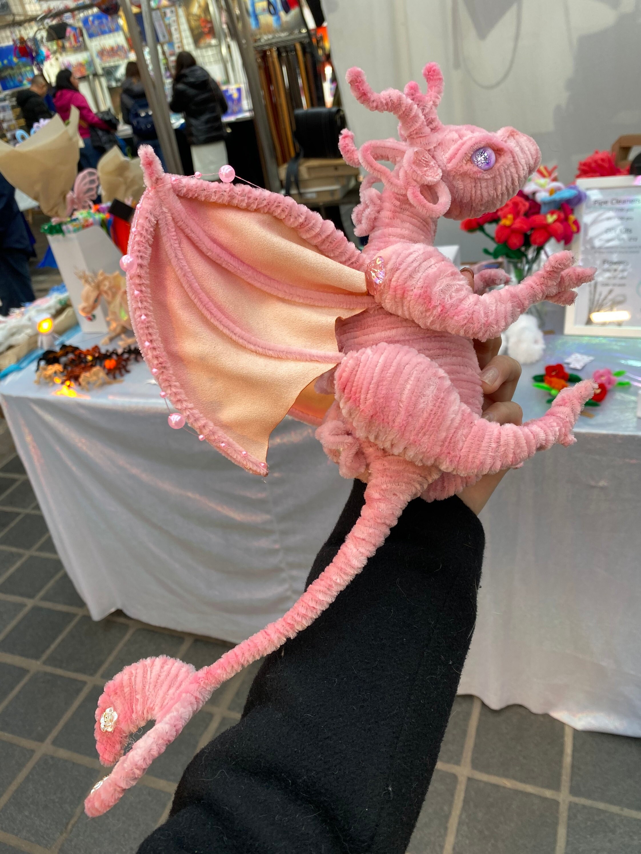 Pipe Cleaner Dragon DIY Kit & Tutorial Chenille Stem Dragon - Etsy UK