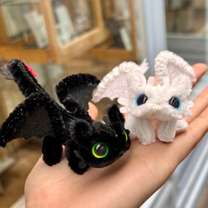 Toothless for A Pair, Pipe Cleaner Dragon, How to Train Your Dragon ...