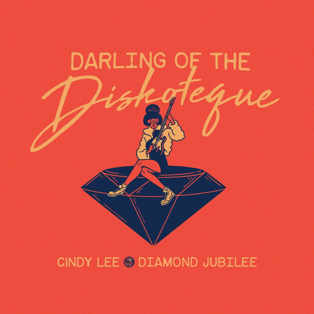 Cindy Lee - Darling of the Diskoteque - Diamond Jubilee Print - Etsy