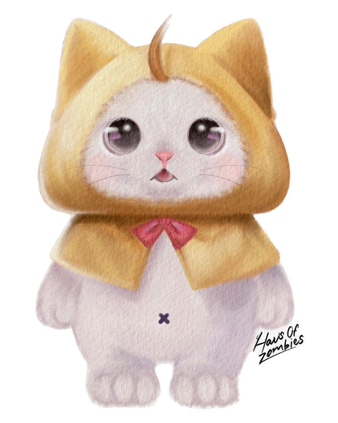 Momo, the Cute Barbecue Cat. Infinity Nikki Fan Art. INSTANT DOWNLOAD ...