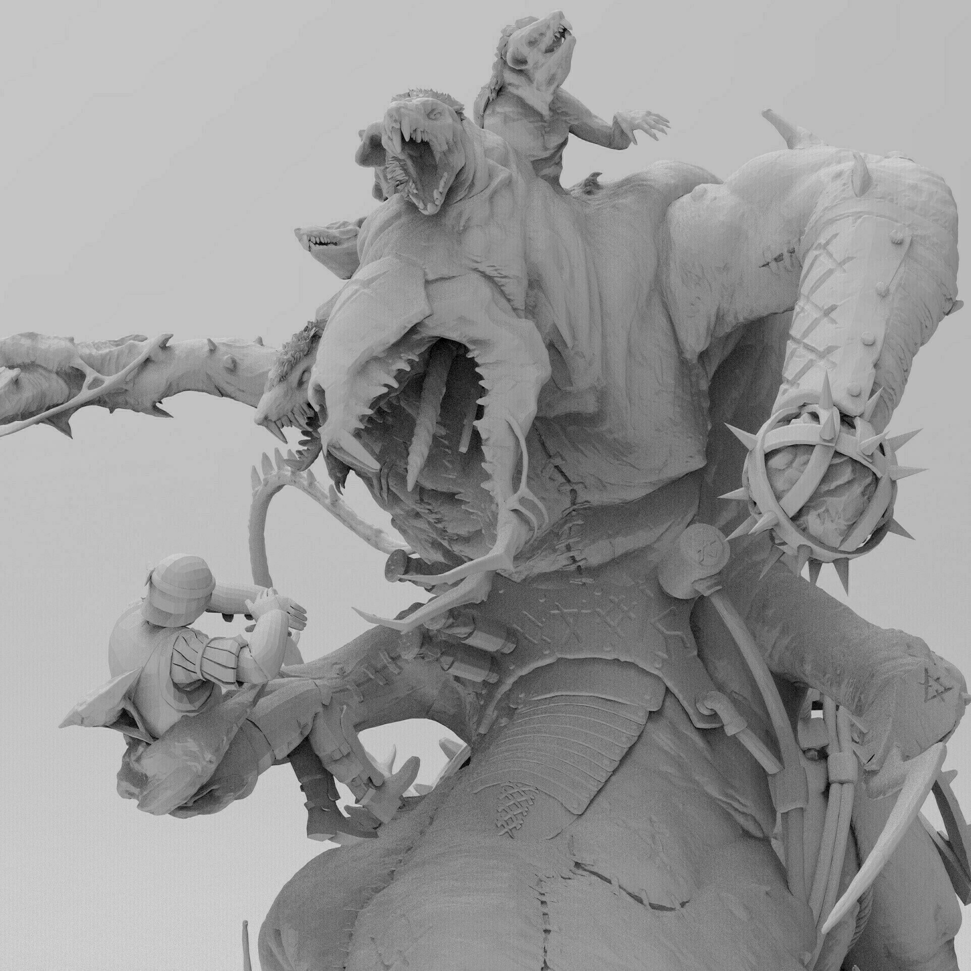 Warhammer Aos Skaven Hell Pit Abomination - Etsy Denmark