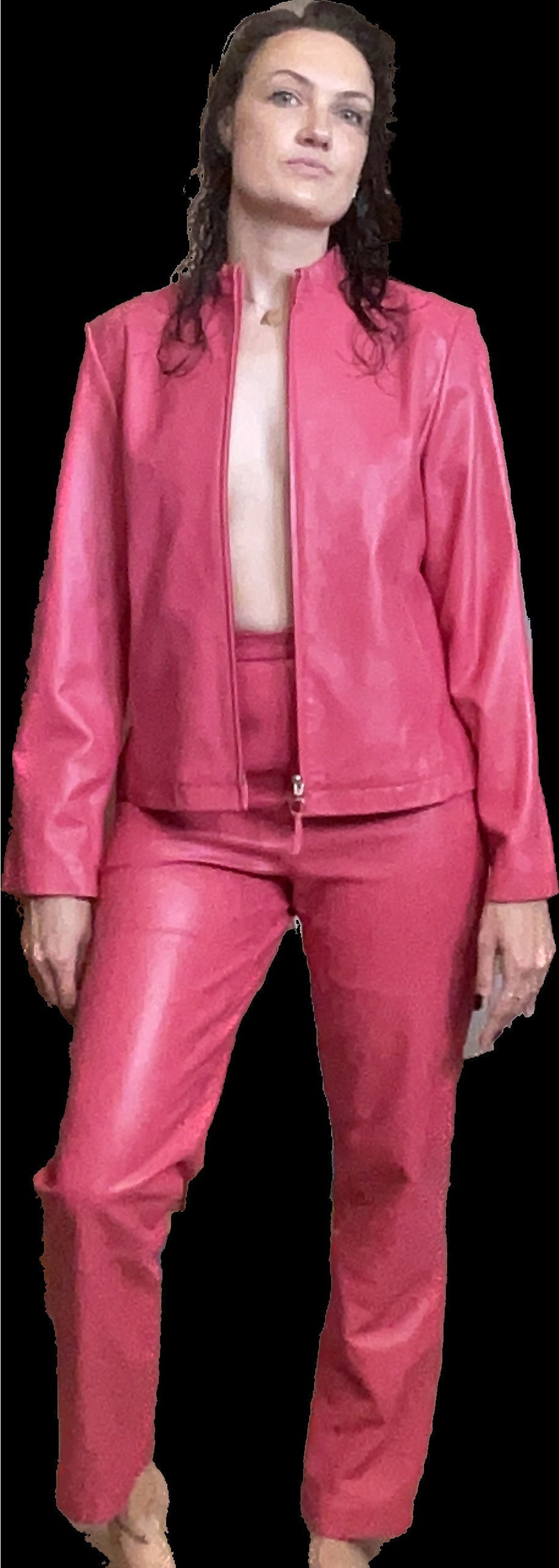 BARBIE PINK Vintage Leather Set . New With Tags - Etsy