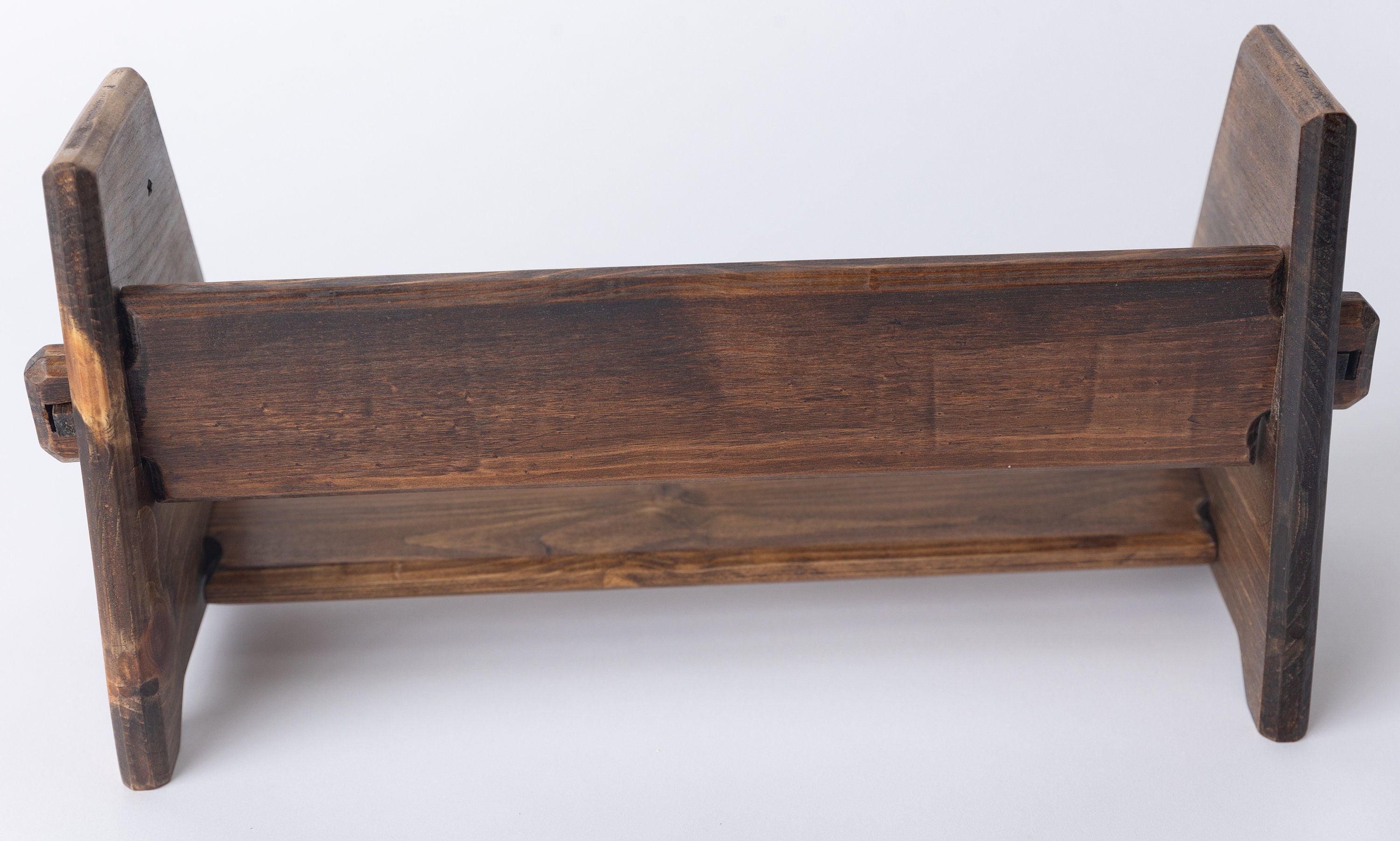 Wood Desktop Bookshelf Bookstand Handmade Book Rack - Etsy