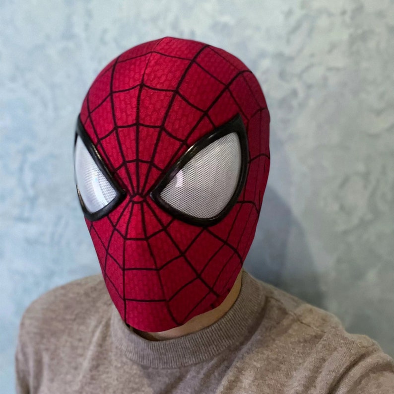 Spider-man Toby Maguire Mask Film Restoration Handmade Poison - Etsy