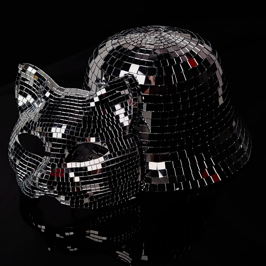 Swallowtail Butterfly Full Face Shiny Handmade Mask, Hat, Performance ...