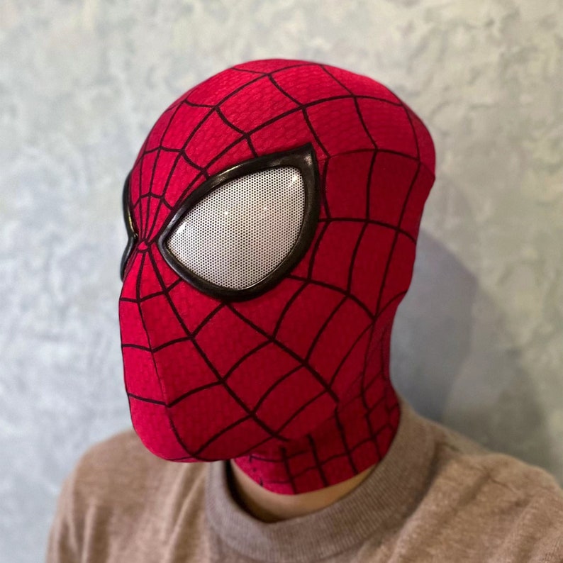 Spider-man Toby Maguire Mask Film Restoration Handmade Poison - Etsy