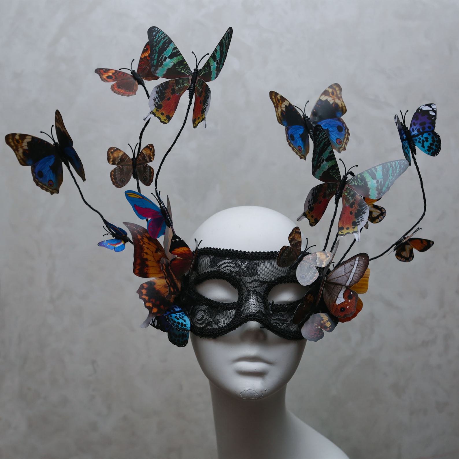 Halloween Party Butterfly Mask Venice Masquerade Stage Beauty - Etsy