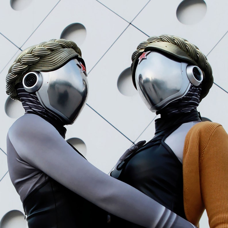 Atomic Heart Twin Dancer Cos Helmet Shooting Cross Dressing Etsy