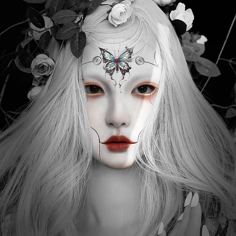 Full Face, Cyber, Punk, Antique, Hip-hop Party, Dj Props, Mask - Etsy