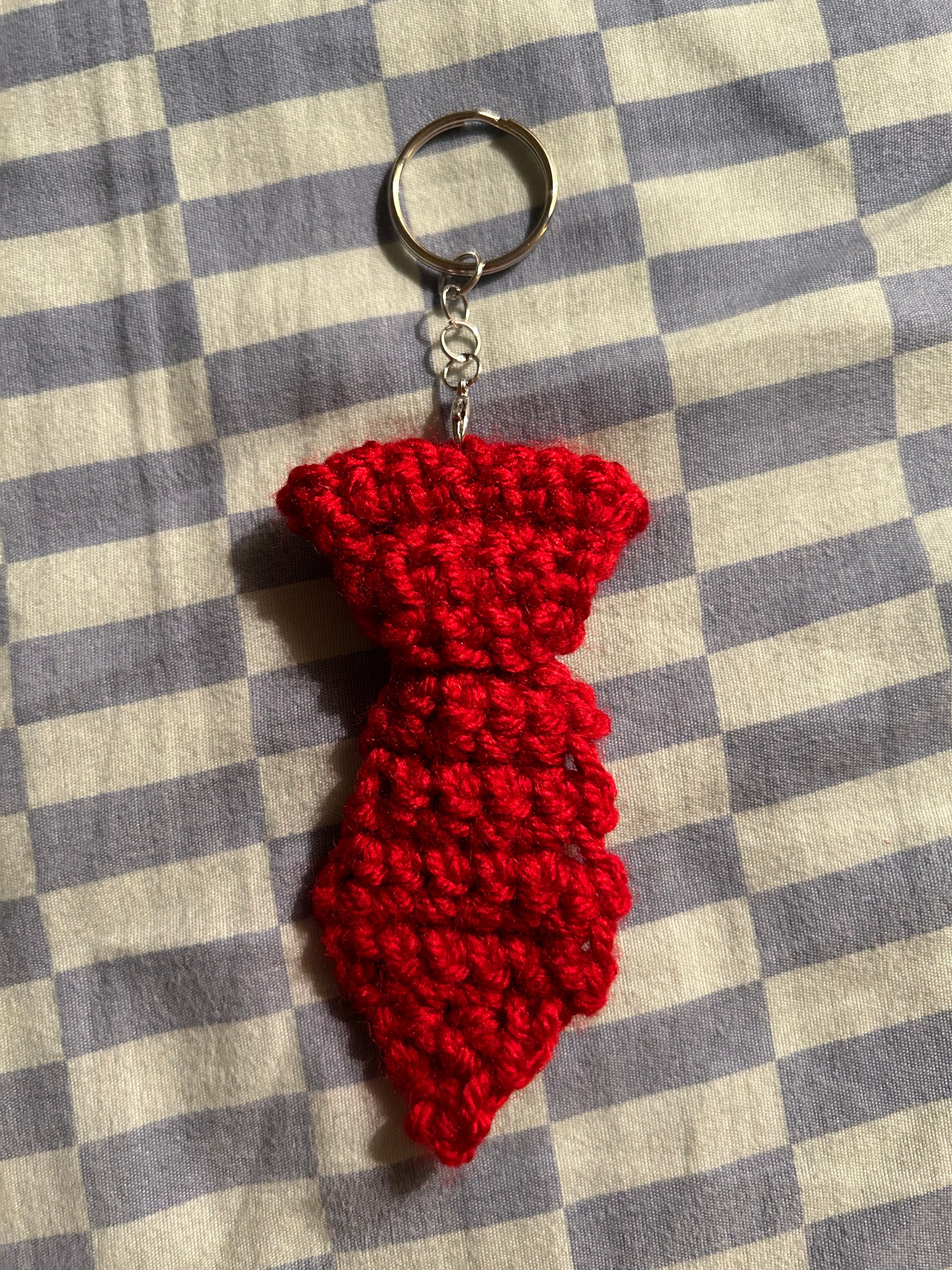 Tally Hall Tie Keychains Crochet - Etsy