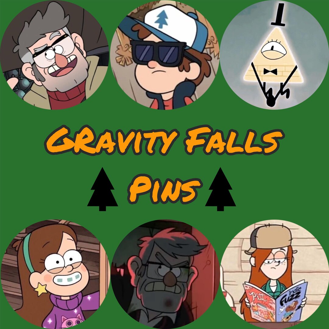 Graviry Falls Pins/ Buttons - Etsy