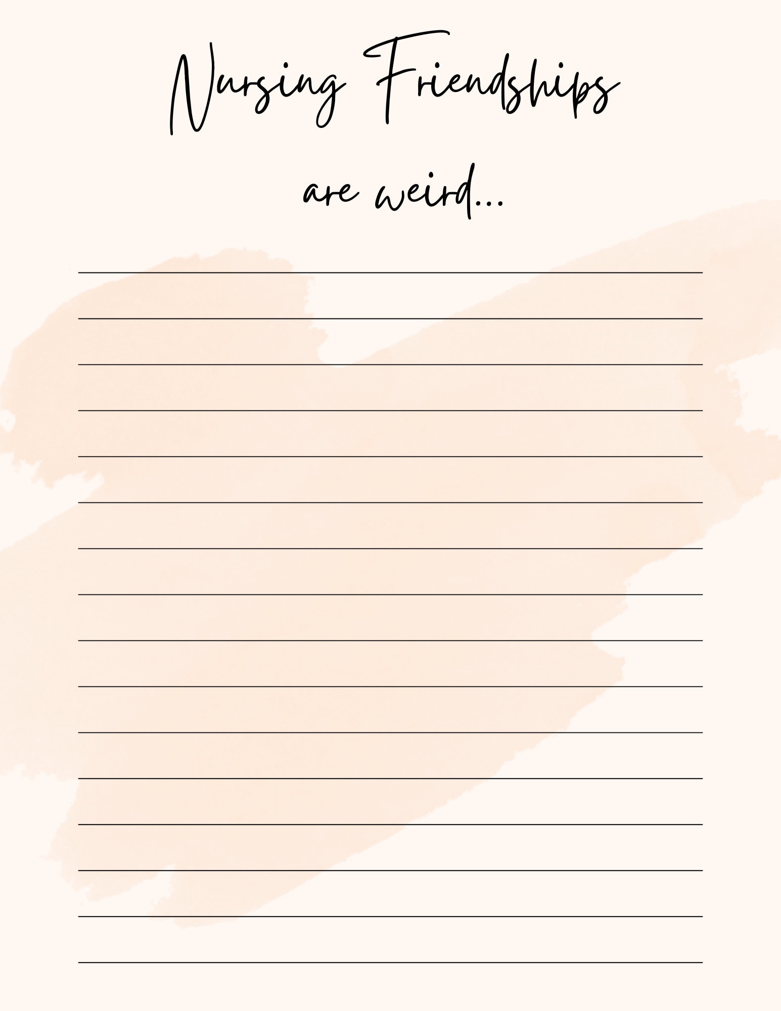 Nursing Journal Template, Nursing Reflection Journal Reflect on Your ...