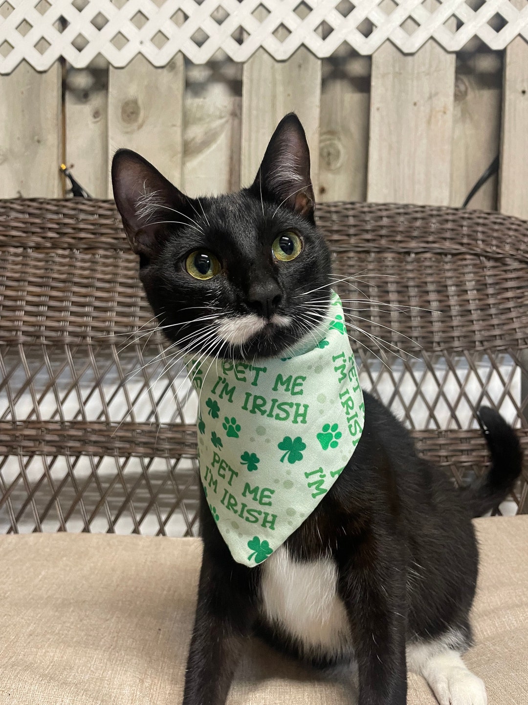 Luck of the Irish Bandana NO TRIM - Etsy
