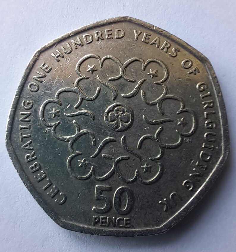 General 50p & 10p Coins (UK/GB) in Good Circulated (used) Condition ...