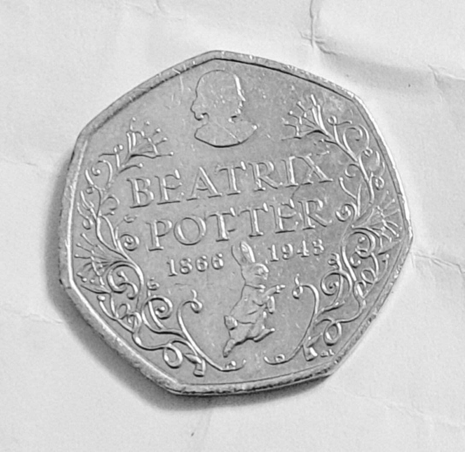 Beatrix Potter 50p Coins (UK/GB) in Good Circulated (used) Condition ...