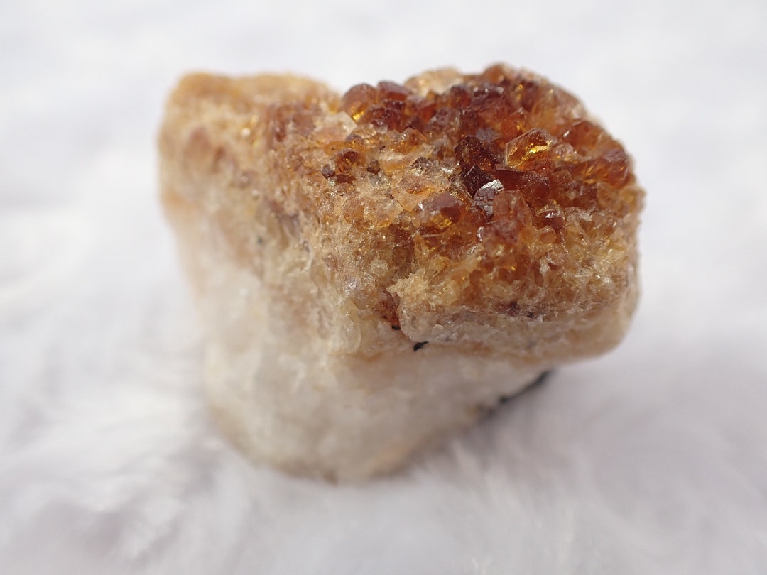 Golden Citrine Cluster Raw Specimen Crystal - Small Raw Specimen ...