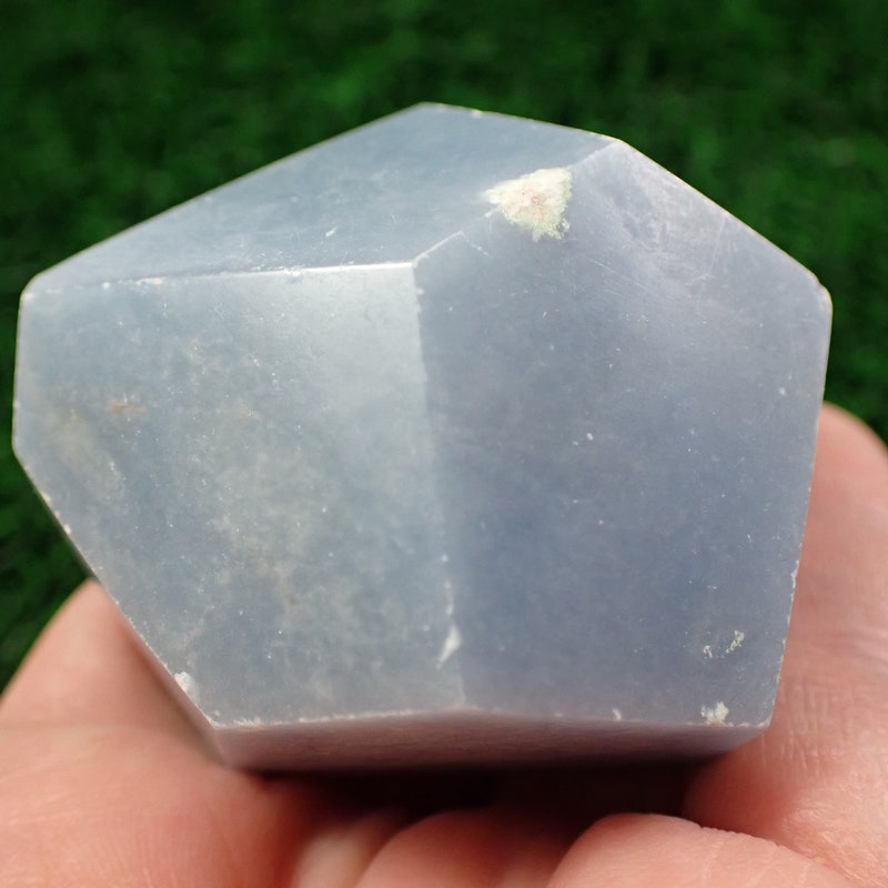 Angelite Crystal - Etsy