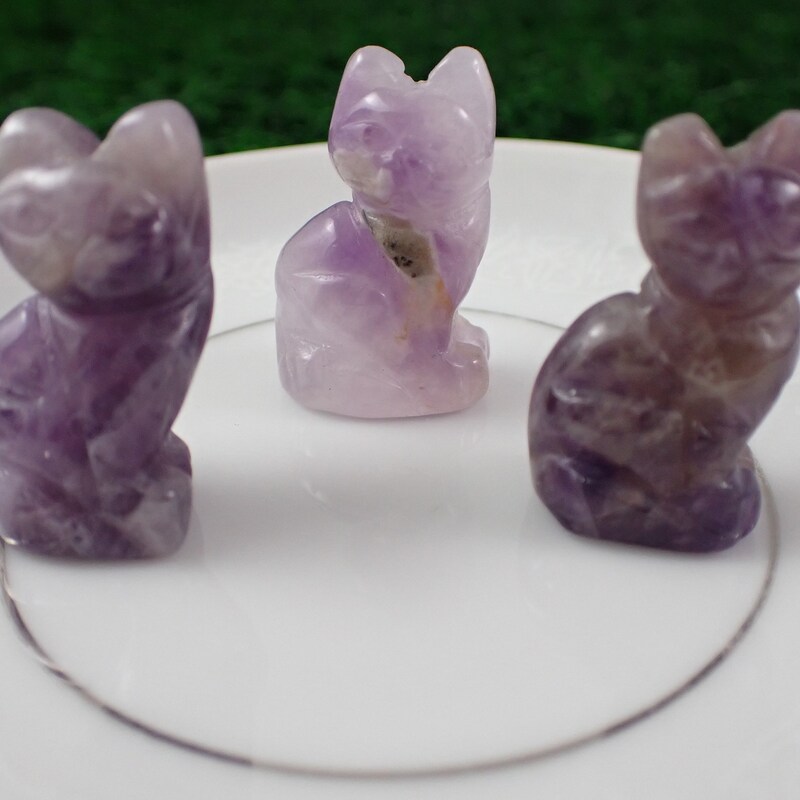 Amethyst Cat - Etsy