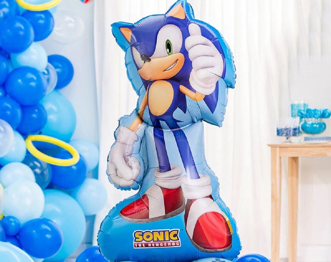 53" Sonic the Hedgehog Airloonz - Anagram Licensed | Sonic Air Filled ...