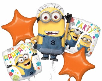 Minion Air Walker Balloon Huge 43 Rise of Gru Birthday - Etsy